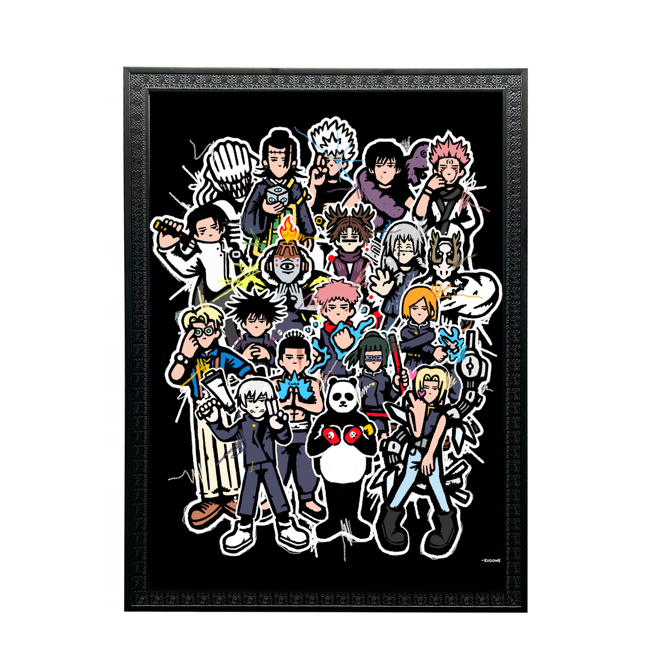 JJK Collage Poster – Kodonism